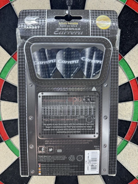 RARE TARGET CARRERA C4 22g pixel grip darts £150.00 - PicClick UK