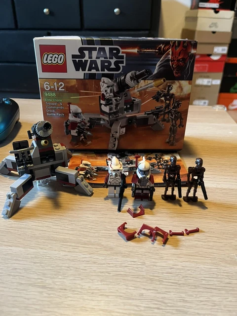 LEGO STAR WARS: Elite Clone Trooper & Commando Droid Battle Pack (9488 ...