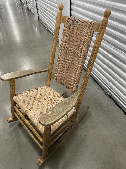 1950’S ORIGINAL JFK Kennedy Rocking Chair Carolina Rocker Style # 1000 ...