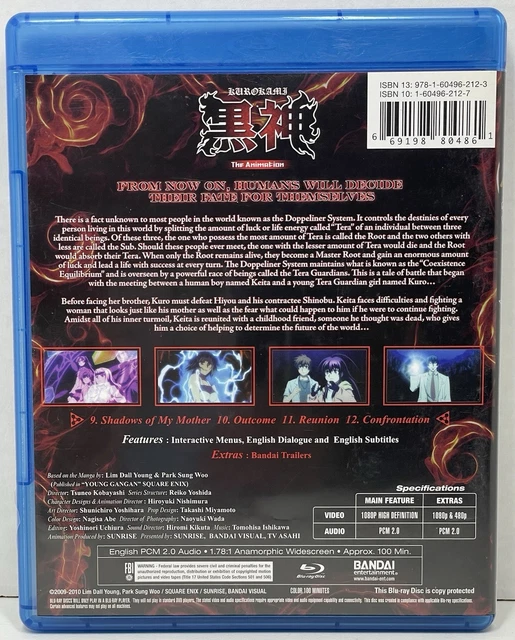 KUROKAMI THE ANIMATION Vol. 3 Blu-ray Disc Tested Good $8.99 - PicClick CA