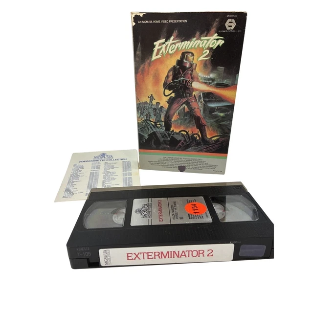 VINTAGE 1984 MGM Big Box VHS Tape Movie Exterminator 2 £18.02 - PicClick UK