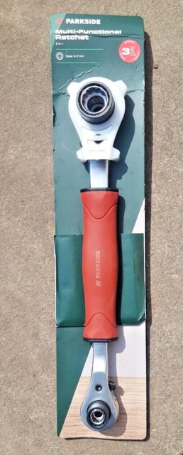 PARKSIDE 8-IN-1 Multi-Functional Adjustable Ratchet 8 - 21mm HG01687A £ ...