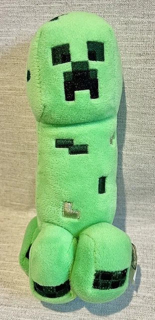 MINECRAFT CREEPER SOFT Toy Green Plush Mojang 2014 7” Cuddly Gamer ...