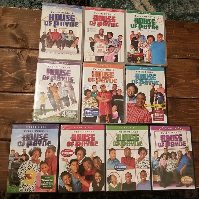 LOT DE 10 DVD Tyler Perry's House of Payne - Volumes 1-10 EUR 131,12 ...