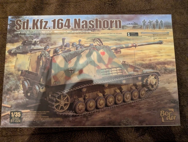 BORDER MODEL BT 024, Sd.Kfz. 164 Nashorn , 1:35 EUR 40,00 - PicClick DE