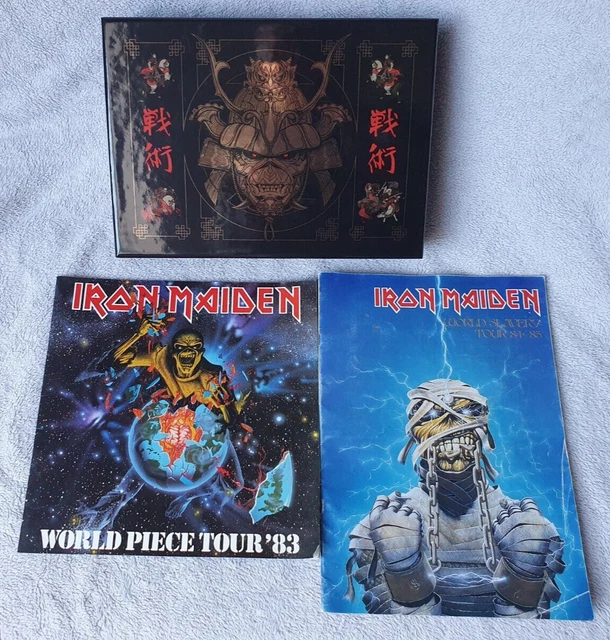 IRON MAIDEN Senjutsu - Deluxe Box-Set (inkomplett) 2CD's + Tourbook ...