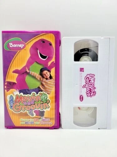 BARNEY - MOVIN and GROOVIN - VHS 2004 RARE $30.00 - PicClick AU