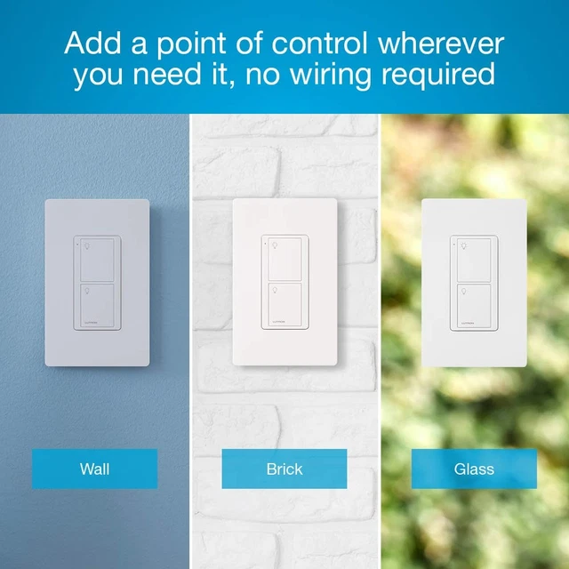 LUTRON PICO REMOTE for Caseta Smart Switch, 2-Button Control , 1 Pack ...