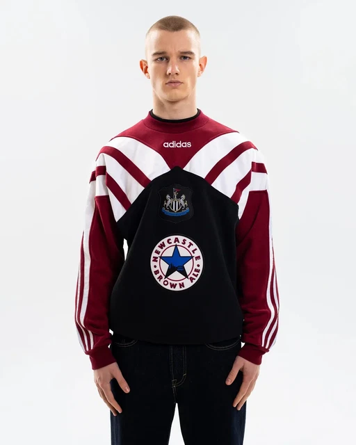 ADIDAS NEWCASTLE UNITED NUFC 1995/96 Jumper Sweatshirt Size L Large ...