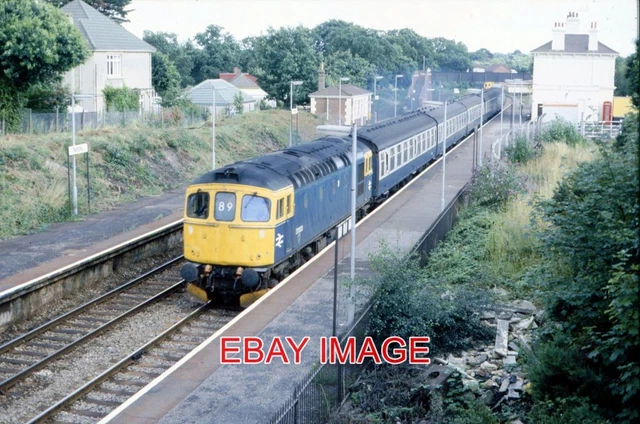 ORIGINAL 35MM SLIDE ORIG 35MM SLIDE CLASS 33 NO 33003 AT NETLEY STATION ...