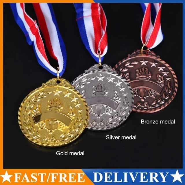 TORCH METAL MEDAL Match Medals Badges Souvenirs Gold Medal with Hanging ...
