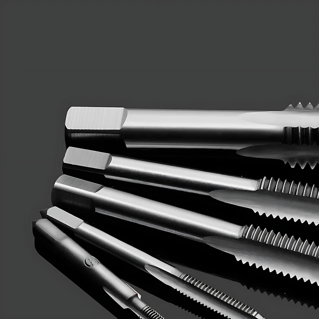METRIC TAP SET -Taper and Plug Taps Thread Tap Hand Screw Drill Bits ...