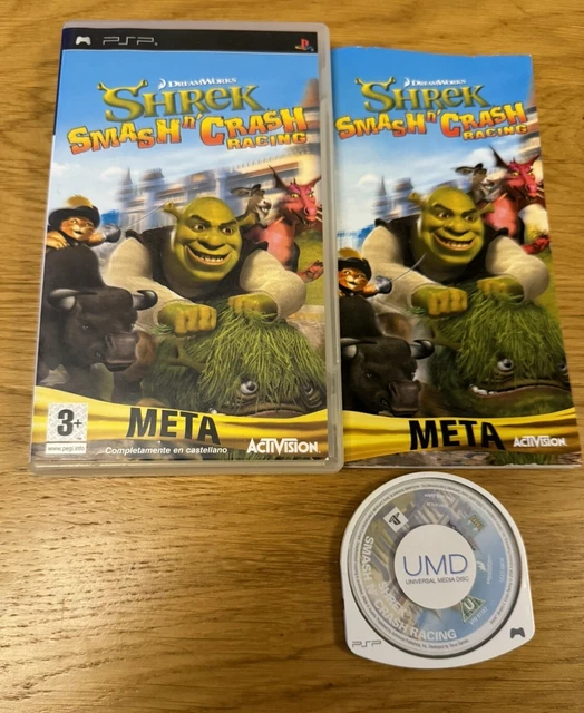 SHREK SMASH N Crash Racing - Sony PSP - Fully Complete Tested And ...
