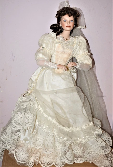 BRIDE DOLL 17” “A Memory to Cherish” by Sandra Kuck Ashton Drake ...