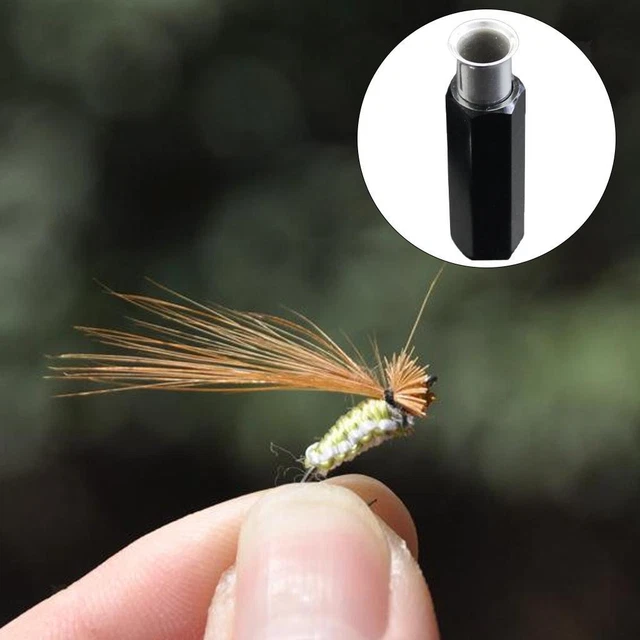 PÊCHE À LA mouche outil d'empilage de cheveux pêche en aluminium mouche ...