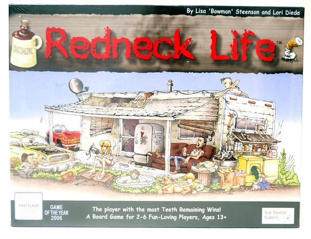 REDNECK LIFE BOARD Game Gut Bustin' Games Sealed - Player with most ...