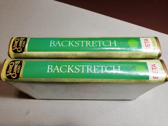 BACKSTRETCH (1983) - Australian VideO ClassicS GOLD Beta 1st Only Issue - DRAMA $78.05 - PicClick AU