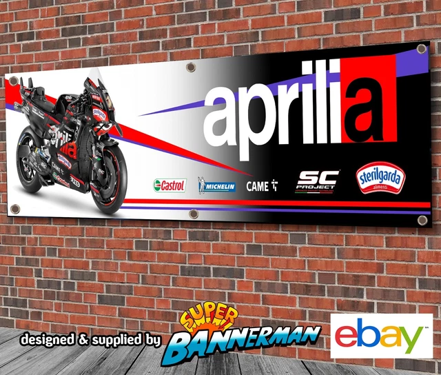 APRILIA RACING 2025 Moto GP Marco Bezzecchi Banner for Garage, Workshop ...