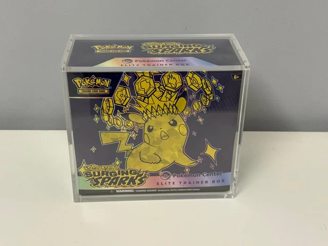 POKEMON SCARLET & Violet Surging Sparks Pokemon Center Elite Trainer ...