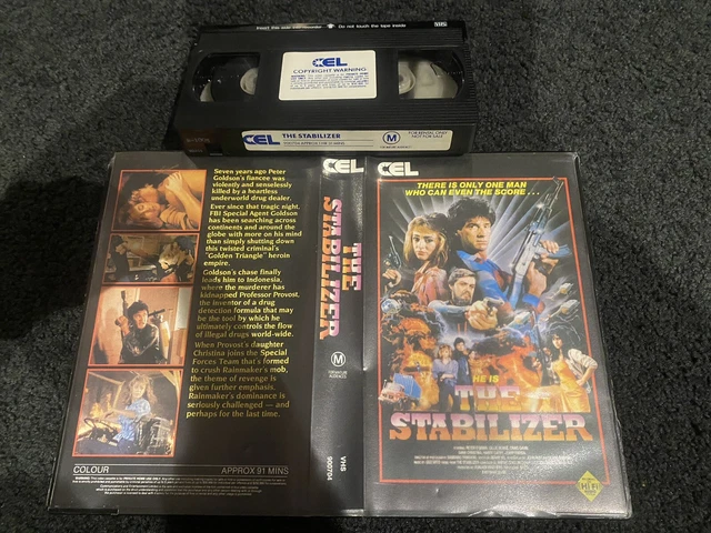 RARE/ THE STABILIZER Vhs/ Original CEL Action Video EUR 22,34 - PicClick FR