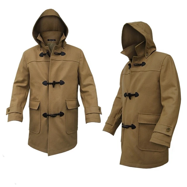 CAPPOTTO MONTGOMERY UOMO "Coats&Coats" Varie Taglie Wool Cammello EUR ...