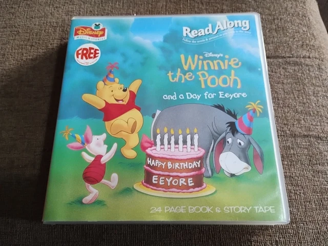 VINTAGE DISNEY MUSIC Stories Read Along Winnie The Pooh Eeyore Book ...