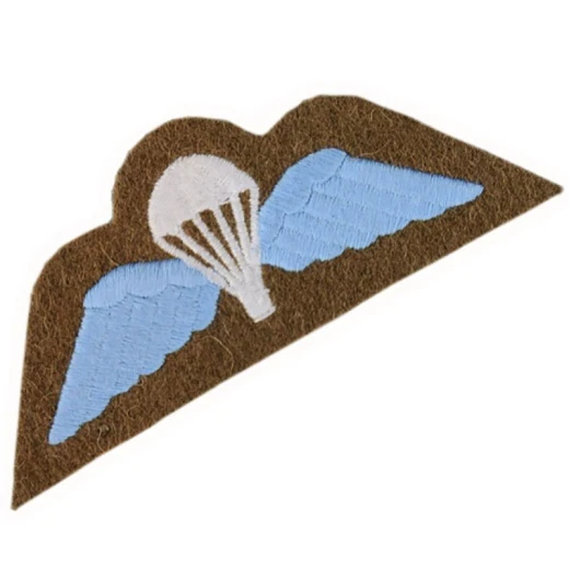 BRITISH AIRBORNE FORCES Parachute Wings Para Wings Mod Issue Khaki ...
