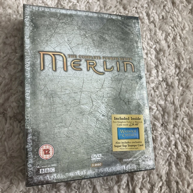 MERLIN THE COMPLETE Fourth Series BBC (DVD Box Set, 2012) £11.11 ...