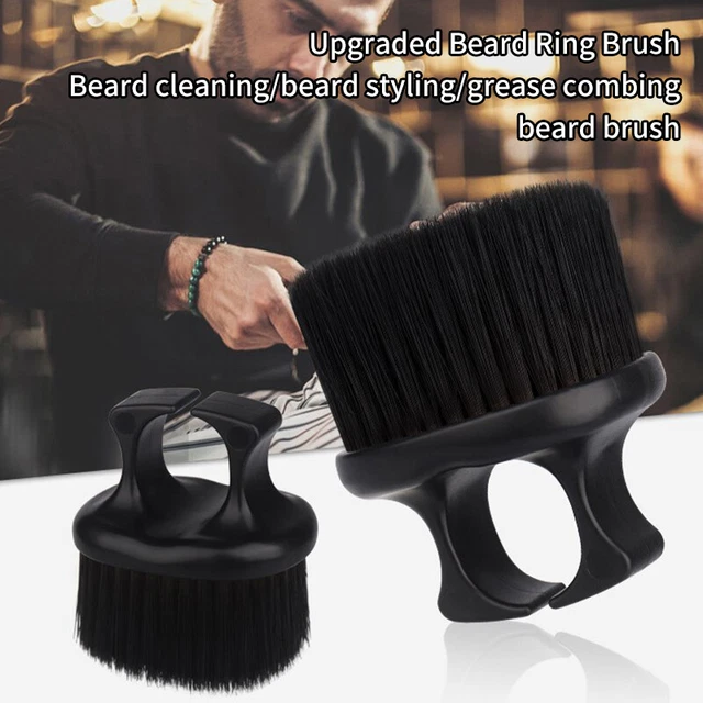 MEN RING DESIGN Styling Care Shaving Brush Barber Beard Brushes Face ...