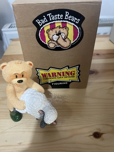 BAD TASTE BEAR - Ewan - Original Yellow Label Box - Excellent Condition ...