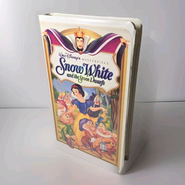 WALT DISNEY RARE Masterpiece Collection Snow White VHS tape (ORIGINAL ...