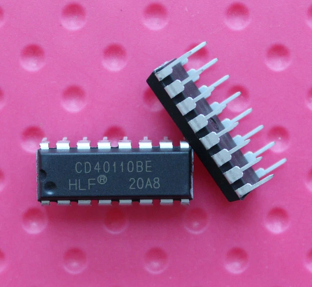 10 PIÈCES CD40110BE CD40110 circuit intégré IC DIP-16 EUR 8,41 - PicClick FR