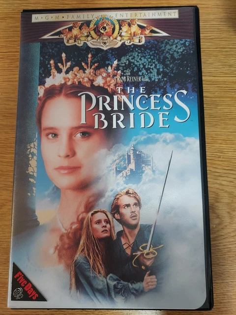 THE PRINCESS BRIDE (VHS, 1998, Clam Shell Case Family Entertainment ...