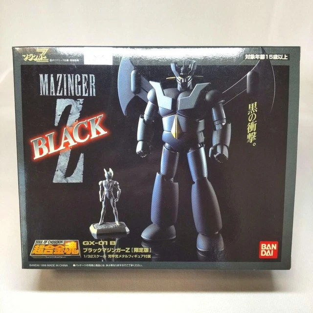 FIGURINE MAZINGER Z noire BANDAI Soul Of Chogokin GX-01B du Japon EUR 105,04 - PicClick FR