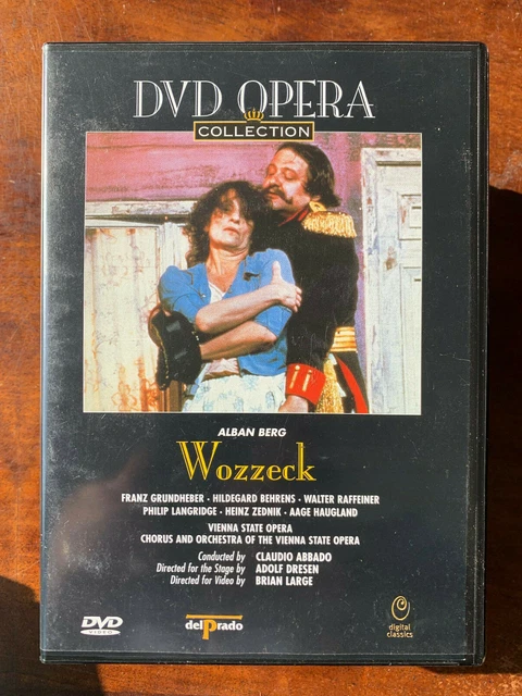 WOZZECK DVD ALBAN Berg Opera from 1987 w/ Franz Grundheber $10.83 ...