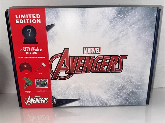 MARVEL AVENGERS CULTUREFLY Mystery Collectible Box LIMITED EDITION Hat ...