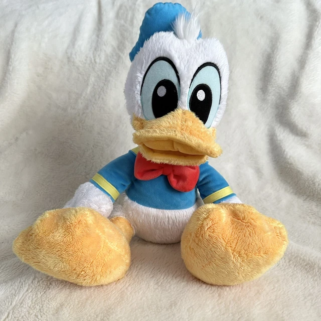 DISNEY PARKS BIG Feet Donald Duck Plush 16” Stuffed Animal Mickey ...