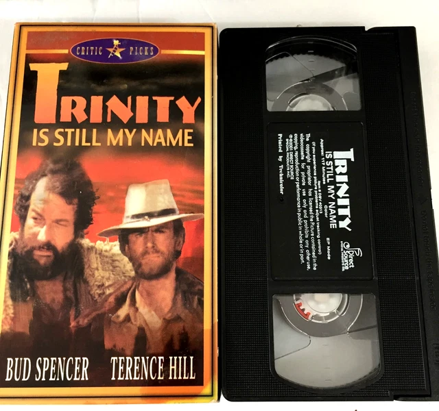 TRINITY IS STILL My Name VHS tape Ships Free Same Day With Tracking £9. ...