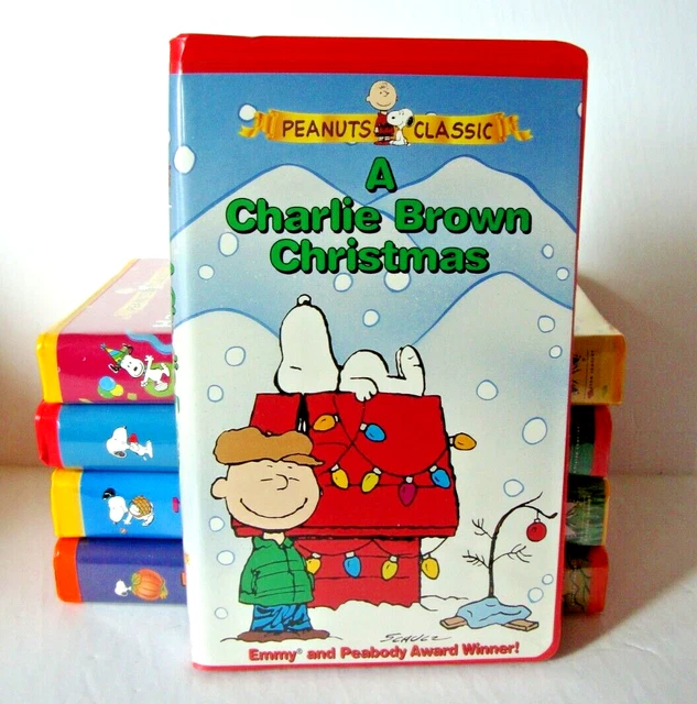 PEANUTS HOME VIDEO VHS Tape Holiday Theme Movies - Lot of 5 Original ...