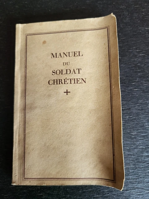 MANUEL DU SOLDAT Chrétien EUR 25,00 - PicClick FR