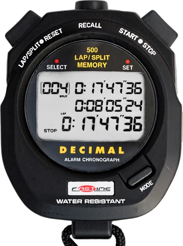 FASTIME 500DM - Professional Triple Display Stopwatch with 500 Lap Memory £48.49 - PicClick UK