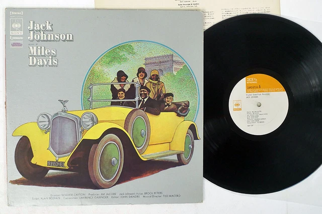 ALBUM VINYLE OST(MILES Davis) Jack Johnson Cbs/Sony Sopc 57110 Japon ...