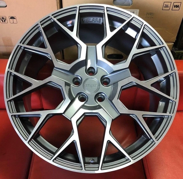 4X 22& VLR02 Alufelgen Passt Audi Q5 Q7 Sq7 A7 A8 Macan Neue Form 5X112 ...