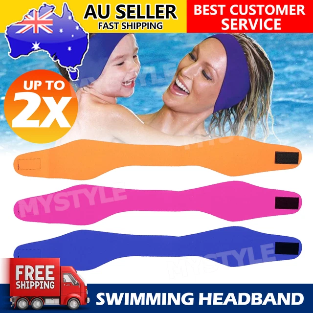 CHILDREN'S SWIMMING EAR Head Band It Neoprene Wetsuit Kids Headband All ...