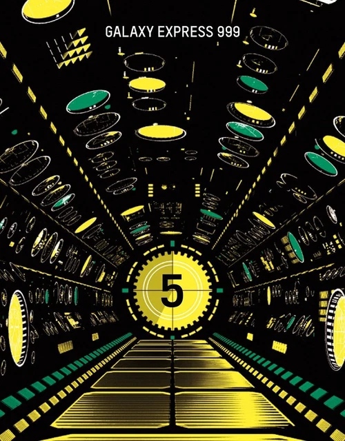 LEIJI MATSUMOTO 60TH Anniv Galaxy Express 999 TV Series Blu-ray Box 5 ...