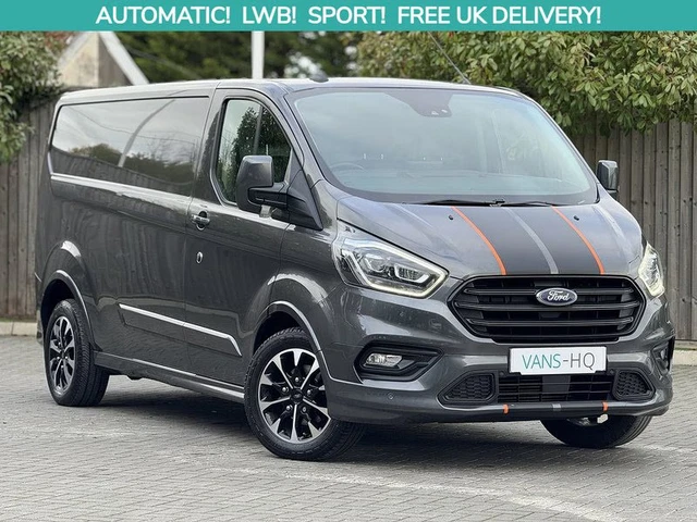 FORD TRANSIT CUSTOM 310 EcoBlue Sport Panel Van Diesel Automatic £ ...