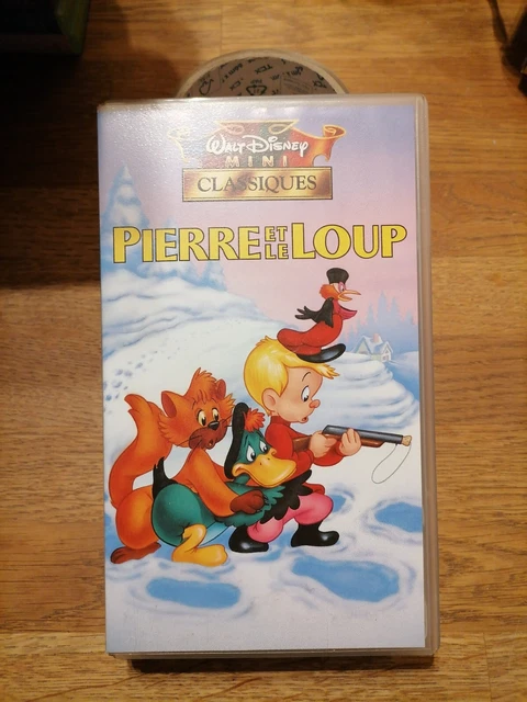 VHS K7 -VF - WALT DISNEY Pierre et le loup EUR 6,90 - PicClick FR