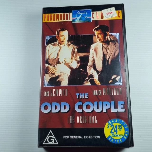 THE ODD COUPLE (VHS, 1968) | Comedy, Jack Lemmon $18.99 - PicClick AU
