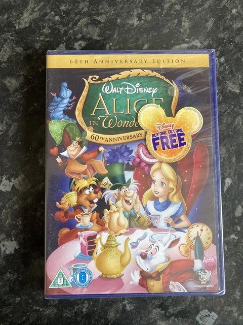 DISNEY: ALICE IN Wonderland 60th Anniversary Edition New & Sealed DVD £4.36 - PicClick UK