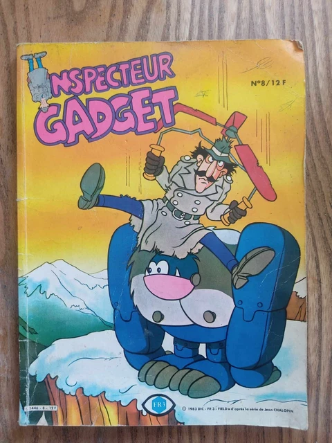 INSPECTEUR GADGET N°8, 1983, aventure, vintage, enquête, humour, FR3 ...